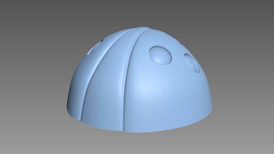 3D Printed LADYBUG by Relief | Pinshape