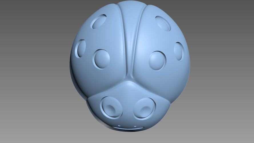 3D Printed LADYBUG by Relief | Pinshape