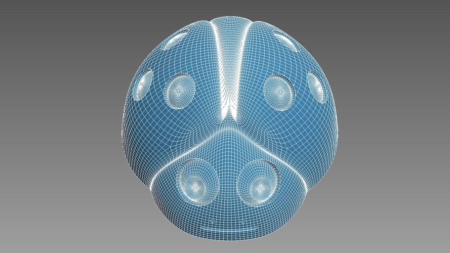3D Printed LADYBUG by Relief | Pinshape