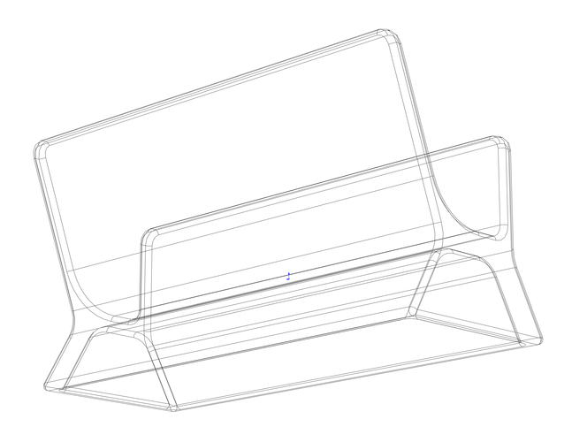 3D Printed Plastic Card Holder Stand by MR.AnyCAD | Pinshape