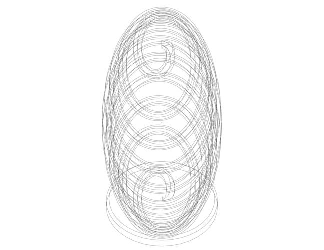 3D Printed Hexagon Geometric Spring Art by MR.AnyCAD | Pinshape