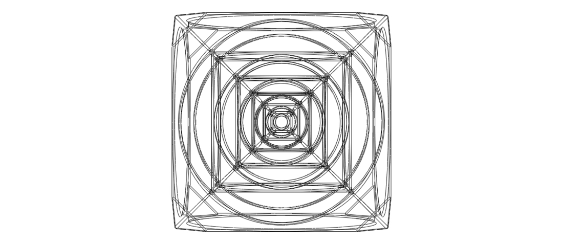 3D Printed Truncated Turners Cube by MR.AnyCAD | Pinshape