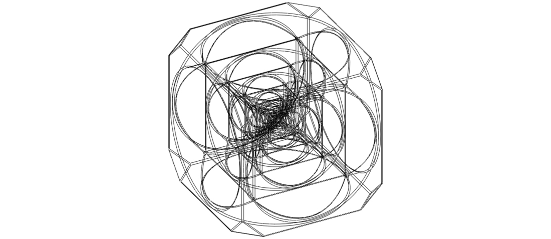3D Printed Truncated Turners Cube by MR.AnyCAD | Pinshape
