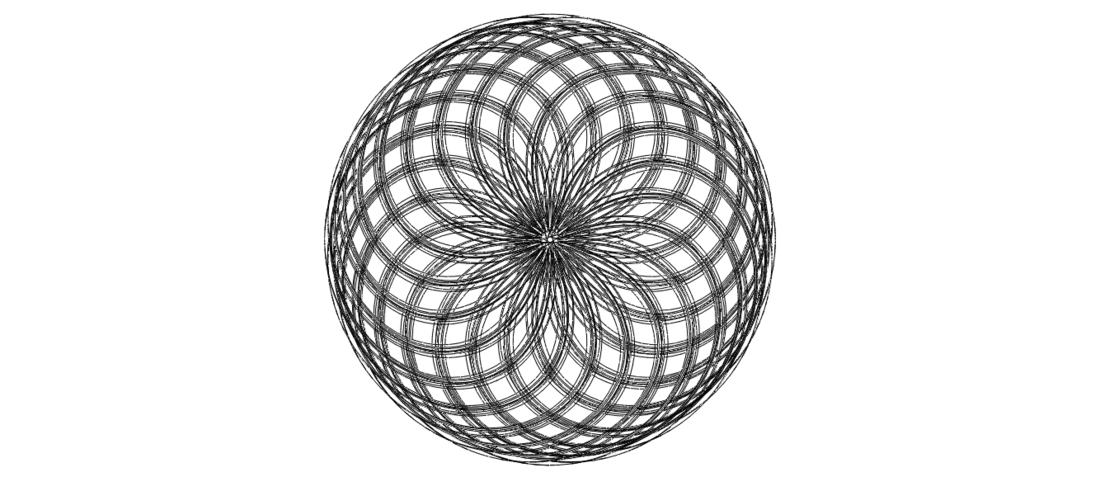 3D Printed Wireframe Shape Geometric Twisted Sphere by MR.AnyCAD | Pinshape