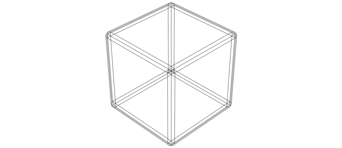 3D Printed Wireframe Shape Cube by MR.AnyCAD | Pinshape 3D Printed Wireframe Shape Cube by MR.AnyCAD | Pinshape