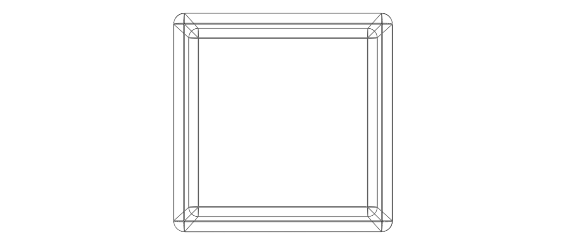 3D Printed Wireframe Shape Cube by MR.AnyCAD | Pinshape