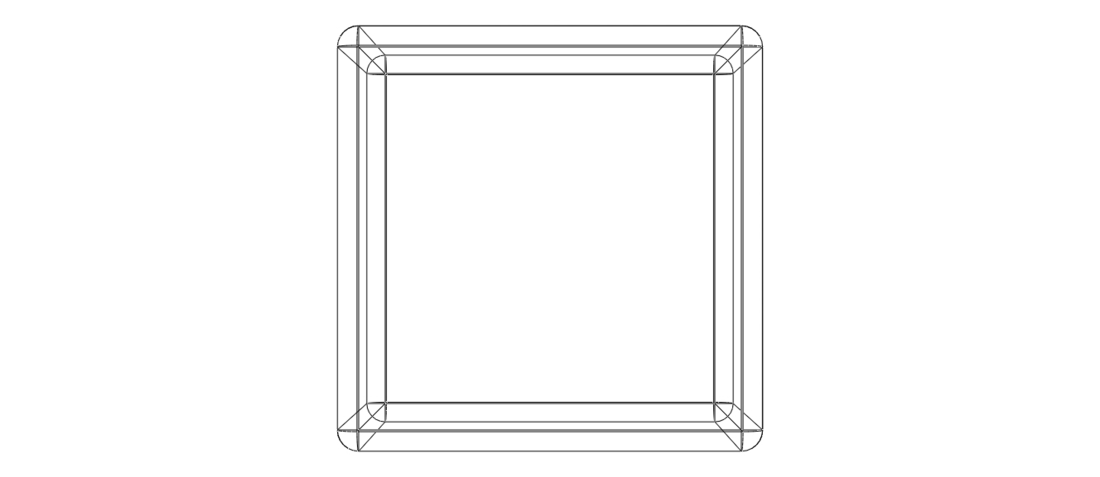 3D Printed Wireframe Shape Cube by MR.AnyCAD | Pinshape