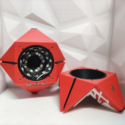 3D Printed Destiny/Destiny 2 Crucible Ghost Shell with LED Eye by ...