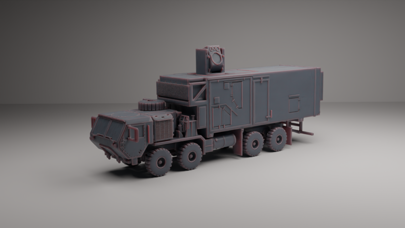 HEMTT A4 LASER SYSTEM - Pinshape