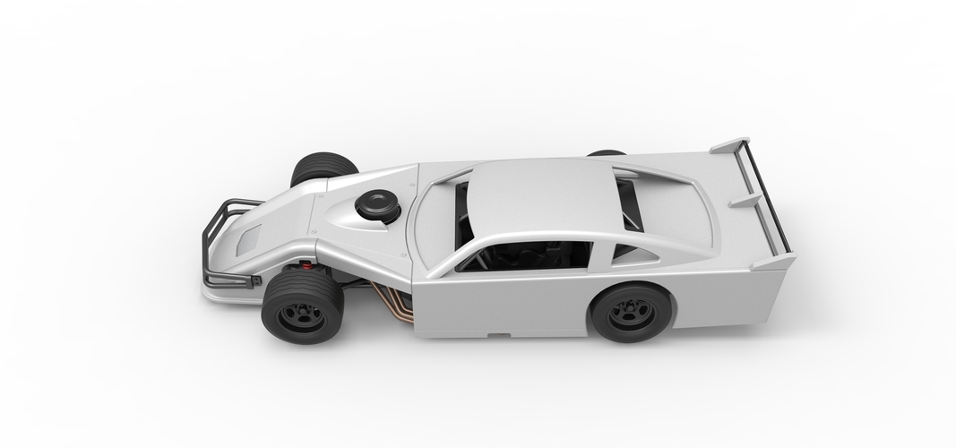 3D Printed Asphalt Modified stock car Version 4 Scale 1:25 by ...