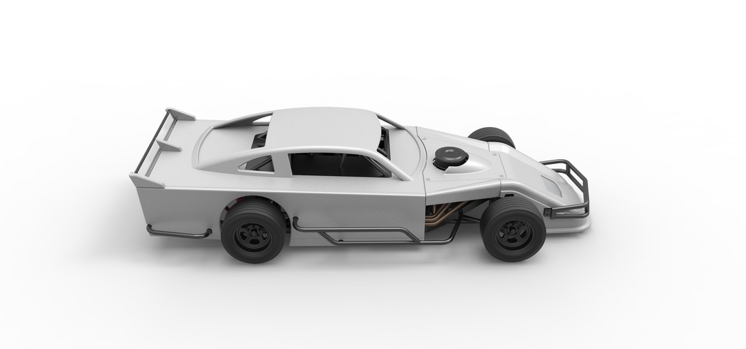 3D Printed Asphalt Modified stock car Version 4 Scale 1:25 by ...
