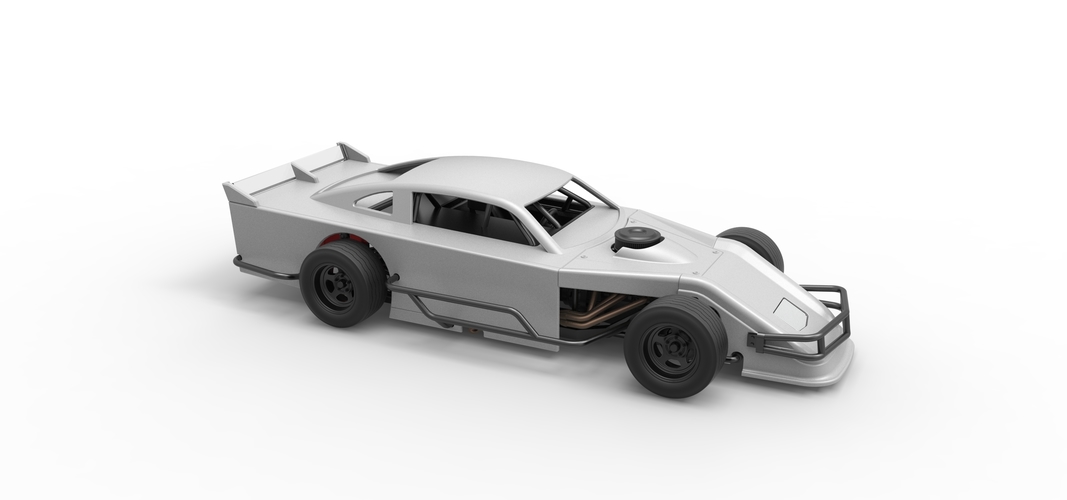 3D Printed Asphalt Modified stock car Version 4 Scale 1:25 by ...