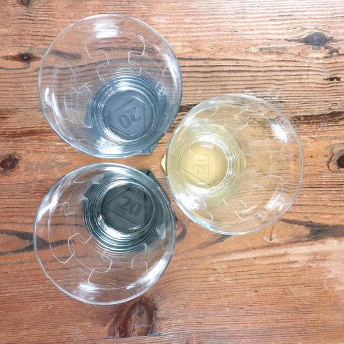 3D Printed D20 Coasters by Criticalprint3d | Pinshape