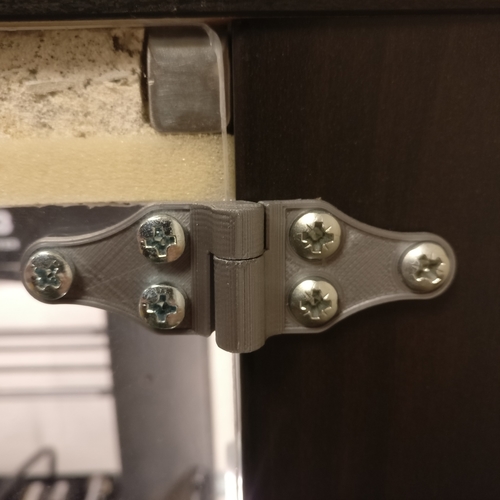 3D Printed Hinges - print in place by Criticalprint3d | Pinshape