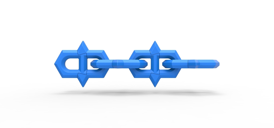 3D Printed Cosplay Chain 24 by CosplayItemsRock | Pinshape