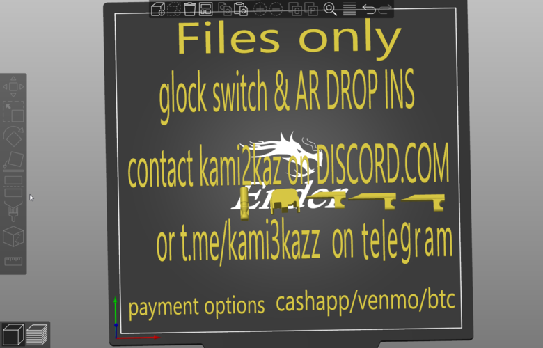 3D Printed glock switch 2 GBOX look at the photo by mona wales | Pinshape