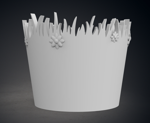 3D Printed Easter Bucket by cesarcruz54 | Pinshape