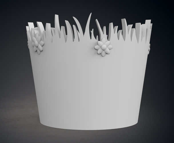 3D Printed Easter Bucket by cesarcruz54 | Pinshape