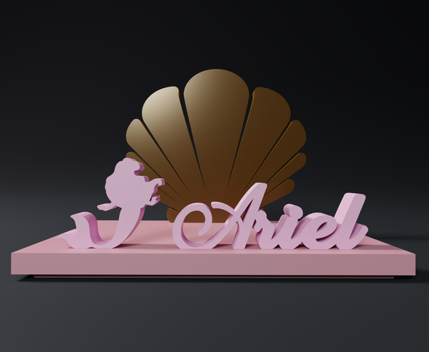 3D Printed Disney Princess - Ariel Box by cesarcruz54 | Pinshape