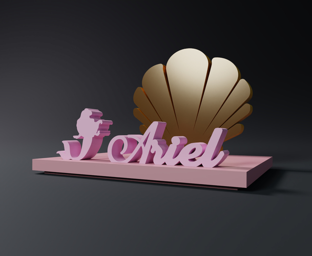 3D Printed Disney Princess - Ariel Box by cesarcruz54 | Pinshape