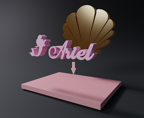 3D Printed Disney Princess - Ariel Box by cesarcruz54 | Pinshape