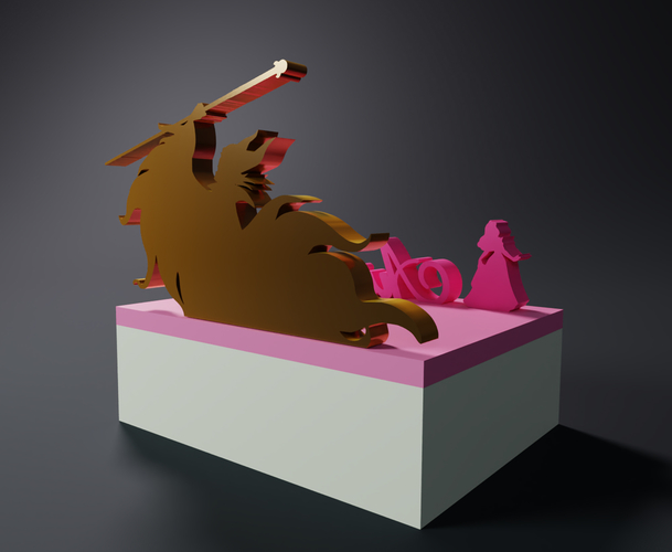 3D Printed Disney Princess - Aurora Box by cesarcruz54 | Pinshape