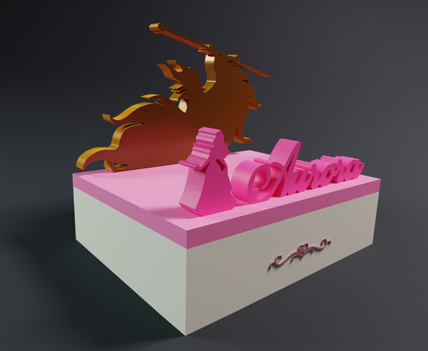 3D Printed Disney Princess - Aurora Box by cesarcruz54 | Pinshape