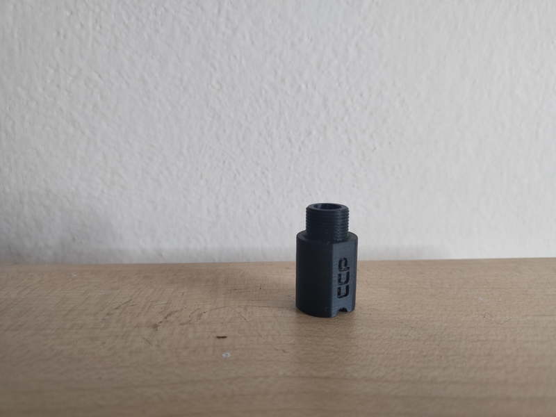 AAP01C SILENCER ADAPTER - Pinshape