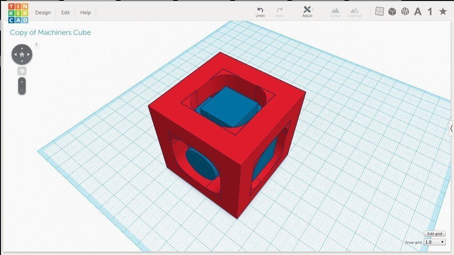 3D Printed Machiners Cube by JOHN BENZ | Pinshape