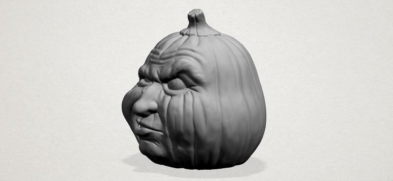 Pumpkin face - Pinshape