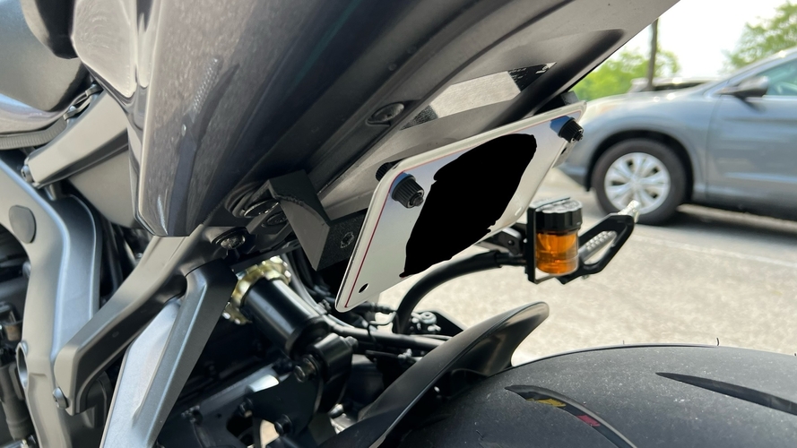 3D Printed 2024 MT-09 Fender Eliminator - Tail Tidy by tdonaldson3 ...