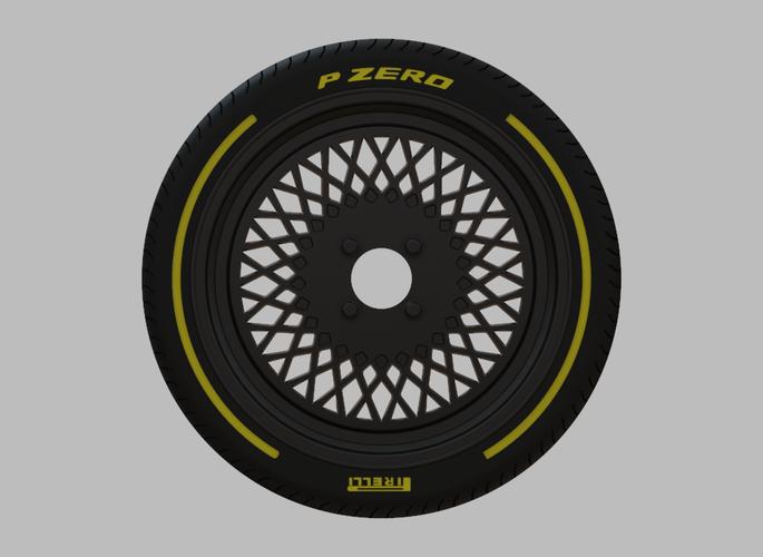 3D Printed Enkei Classic Series Enkei92 Car Wheel Rim 3D Print - 3D ...