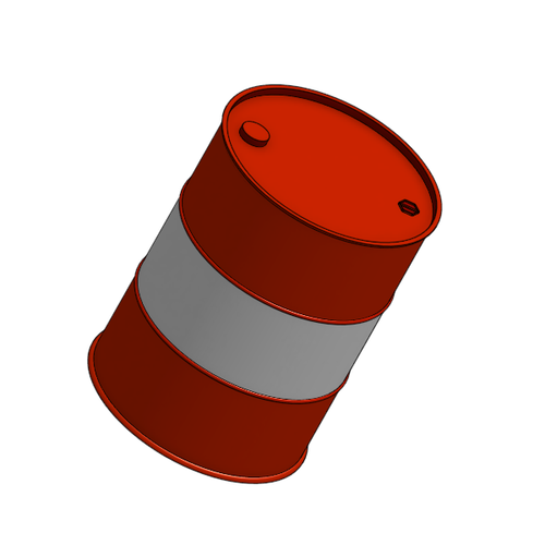 3D Printed Oil Barrels 1/12 Scale by Give 'Em Toys Kid | Pinshape