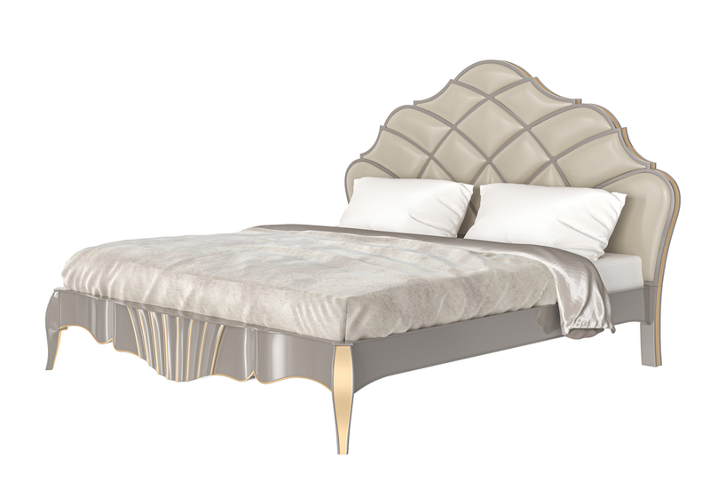 Seashell double bed - Pinshape