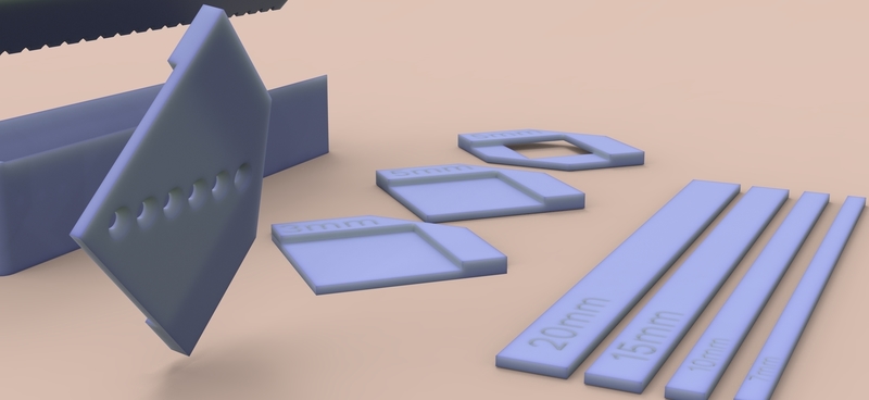 complete bookbinding tool kit - Pinshape