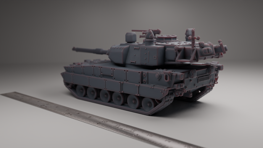 3D Printed MPF LIGHT TANK by guaro3D | Pinshape