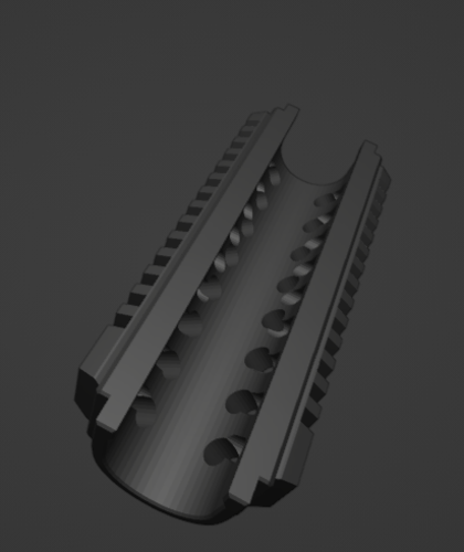3D Printed ak handguard by alzintanwar | Pinshape