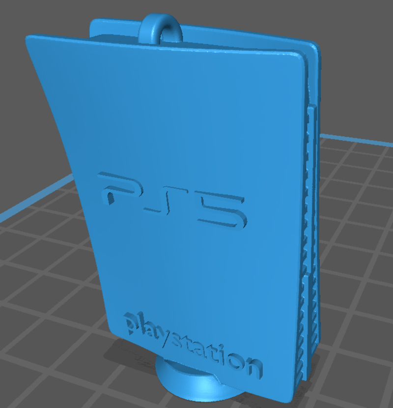 ps5 Keychain - Pinshape