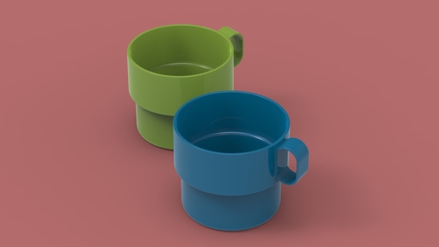 3D Printed Cup by Furqan03 | Pinshape
