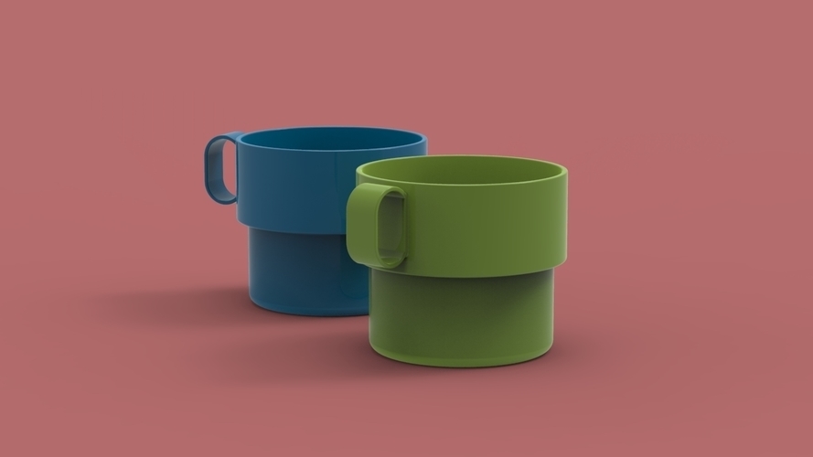 3D Printed Cup by Furqan03 | Pinshape