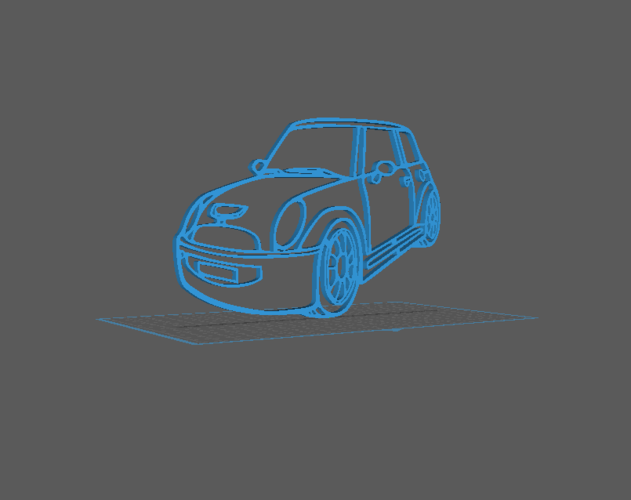 3D Printed Mini Cooper by 3Decoplate | Pinshape