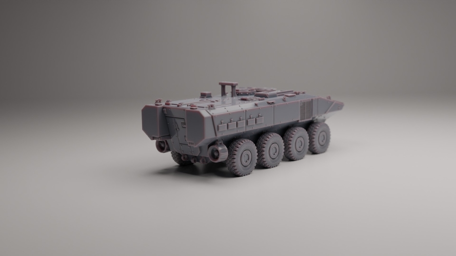 3D Printed BAE SYSTEMS AMPHIBIOUS COMBAT VEHICLE ACV USMC 8X8 by ...