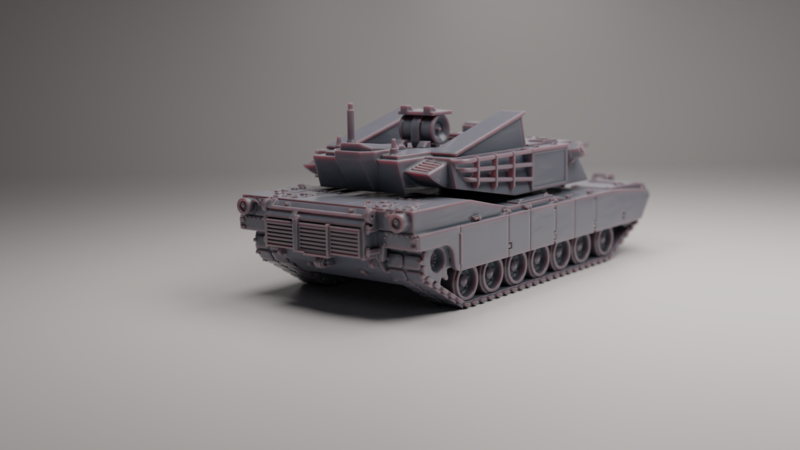 M1 ABRAMS AGDS TANK DESTROYER - Pinshape