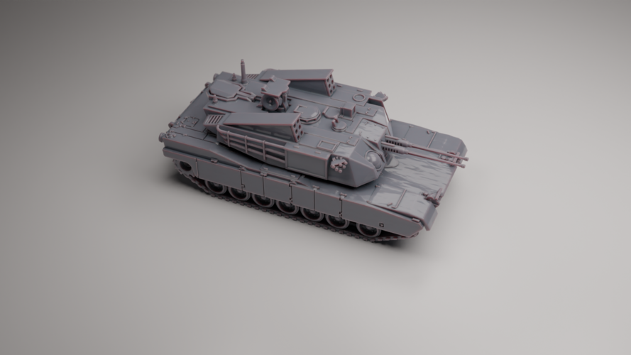 3D Printed M1 ABRAMS AGDS TANK DESTROYER by guaro3D | Pinshape