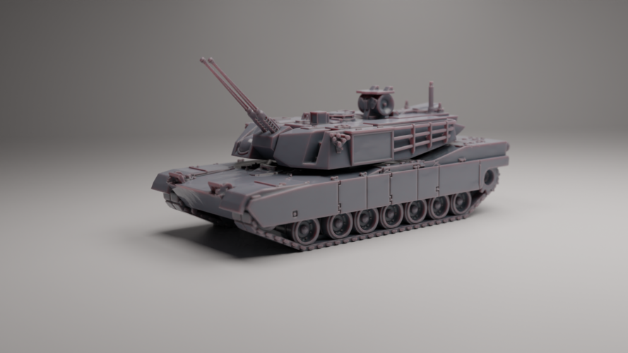 3D Printed M1 ABRAMS AGDS TANK DESTROYER by guaro3D | Pinshape