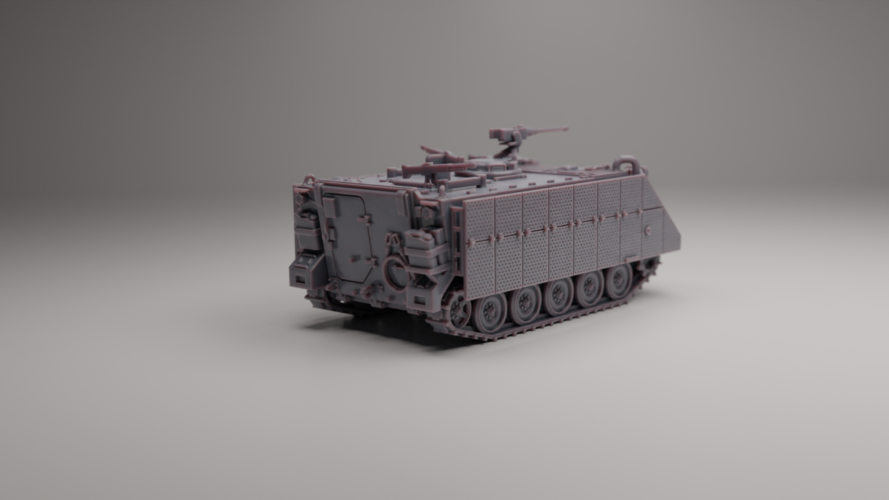 3D Printed M113 ZELDA APC IDF by guaro3D | Pinshape
