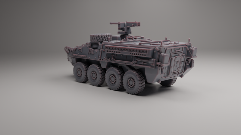M1126 INFANTRY CARRIER VEHICLE - Pinshape