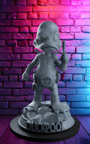 3D Printed DuckPool Fanart – 3D Print Model by gabigolun | Pinshape