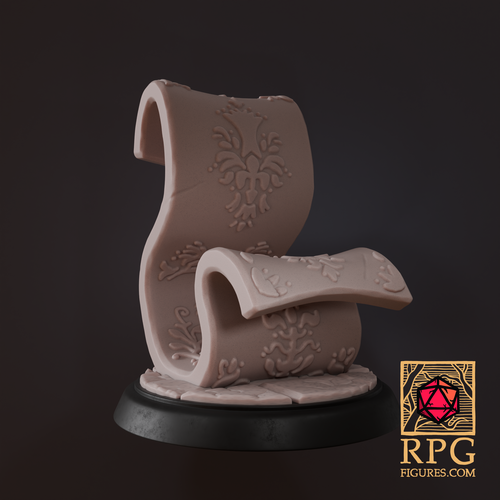 3D Printed D&D Monsters - Rug of Smothering by RPGfigures | Pinshape