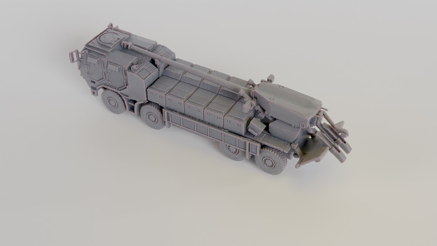 3D Printed NEXTER CAESAR 8X8 155MM SELF-PROPELLED HOWITZER by guaro3D ...